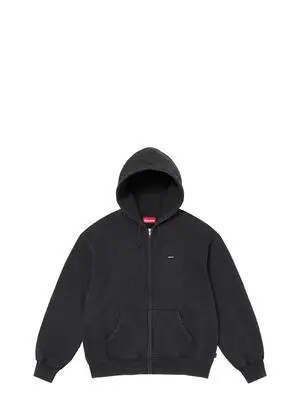 Supreme Small Box Zip Up Hooded Sweatshirt - Black