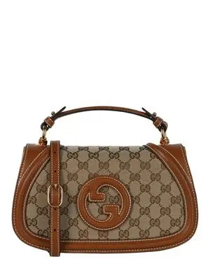 Gucci Blondie Medium Top Handle Bag - Tan