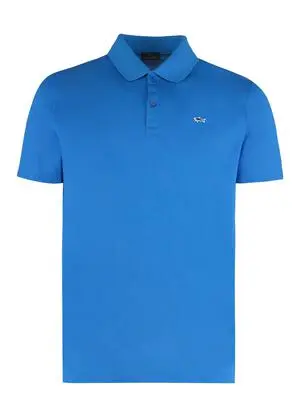 Paul & Shark Piquet Polo Shirt For - Blue