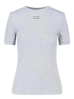 ENTIRE STUDIOS Cotton Stretch T-shirt - Grey