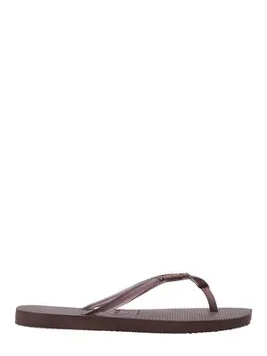 Havaianas HAVAIANAS Modern Split-Toe Flip-Flops Dark Brown