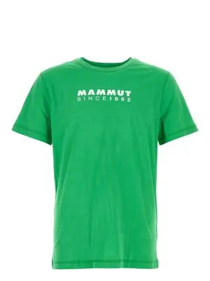 MAMMUT SWISS1862 100% Cotton T-shirt For - Green
