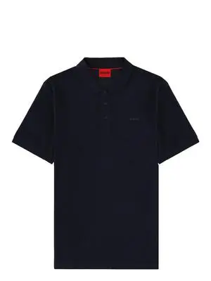 Hugo Cotton Polo Shirt - Blue
