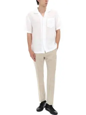 Hugo Linen Shirt For - White