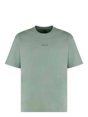 BOSS Casual Crew Neck T-shirt For - Green