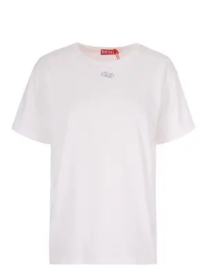 DIESEL® Stylish Mini Cotton Tee For - Bianco