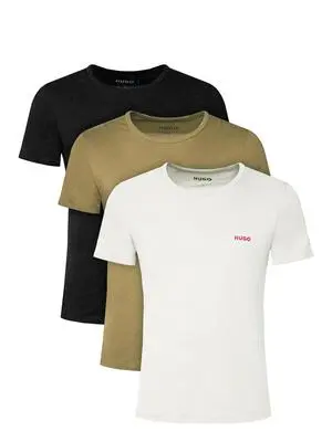 Hugo Set Of Three Classic T-shirts - Multicolour