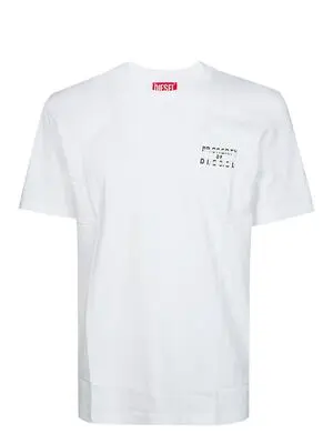 DIESEL® Adjustable Fit T-shirt For - Bianco