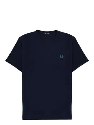 Fred Perry Classic Cotton T-shirt - Blue