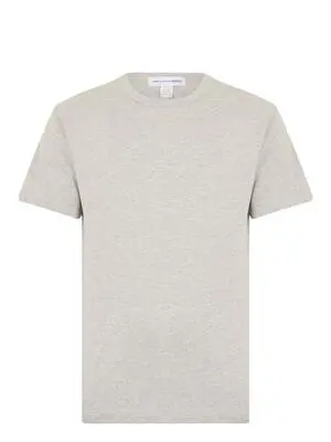 Comme Des Garçons Comme Des Garçons Shirt Soft Cotton Short-Sleeve Crewneck T-Shirt For Men Heather Grey