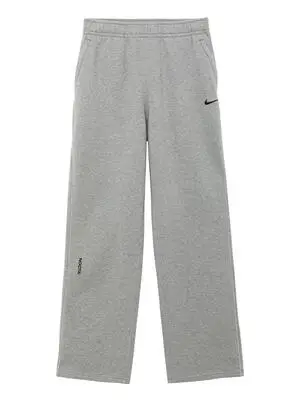 Nike Open-hem Fleece Pants Size - Grey