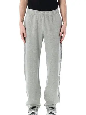 Nike Open-hem Fleece Pants Size - Grey