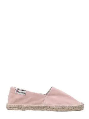 ESPADRILLES Soft Suede Slip-on - Pink
