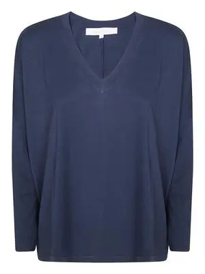 ABSOLUT CASHMERE. Absolut Cashmere V-neck T-shirt - Blu