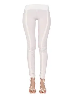 HUALA High Waist Leggings For - White