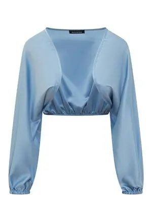 ACTUALEE Actualee Mini Print Button-Up Shirt