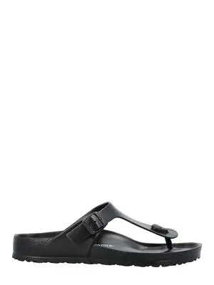 BIRKENSTOCK BIRKENSTOCK Classic Comfort Flat Sandals Black