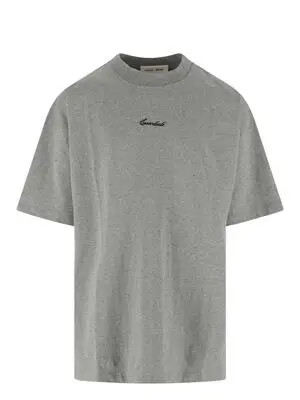 Fear Of God Premium 100% Cotton Crewneck T-shirt - Grey