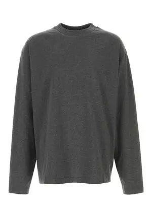 Fear Of God Charcoal Cotton T-shirt - Grey