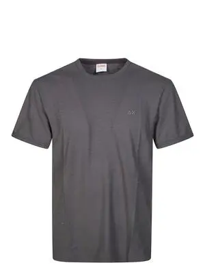 SUN 68 Vintage-inspired Distressed T-shirt For - Nero
