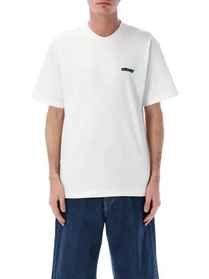 Obey Open Lips Graphic T-shirt Regular Fit - White