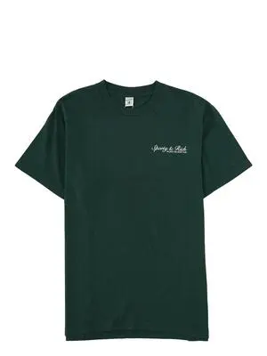 Sporty & Rich Sporty & Rich Cotton T-Shirt Green