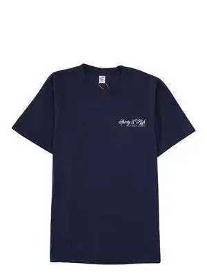 Sporty & Rich Cotton T-shirt - Blue