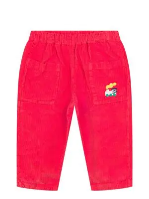 BOBO CHOSES BOBO CHOSES Corduroy Mini Trousers With Train Print