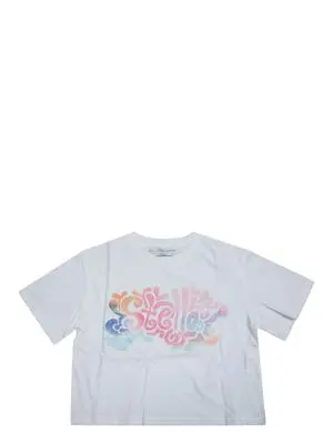 Stella McCartney STELLA MCCARTNEY Mini Logo Print T-Shirt B9