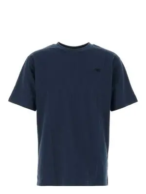 NEW BALANCE Cotton T-shirt - Blue