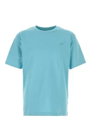 NEW BALANCE 100% Cotton T-shirt - Light Blue
