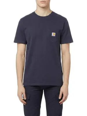 Carhartt Work In Progress Carhartt Wip Men's Mini Pocket T-Shirt Darknavy
