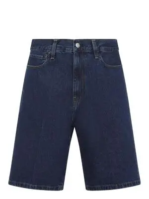 Carhartt Work In Progress Mini Landon Cotton Shorts - Blue