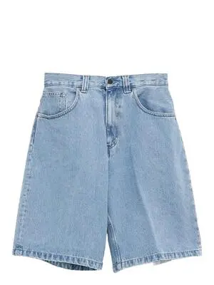 Carhartt Work In Progress Brandon Mini Shorts - Bluestone