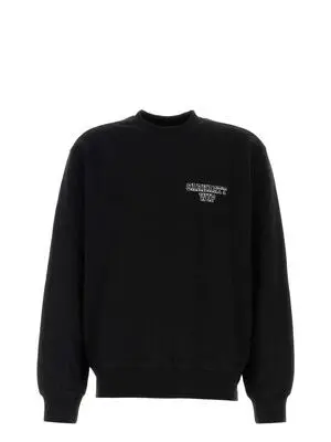Carhartt Work In Progress Cotton Alumni Sweatshirt For - Black