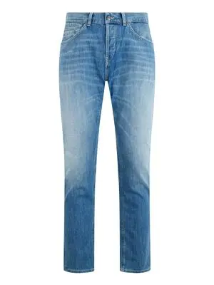 DONDUP Skinny George Jeans With Contrast Stitching - Denim