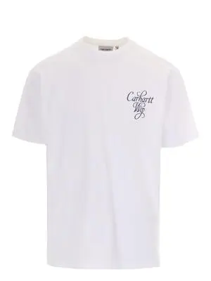 Carhartt Work In Progress Organic Cotton Single Jersey T-shirt For - White