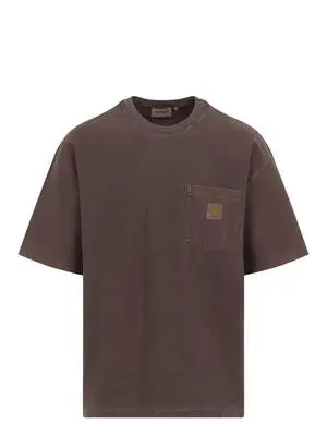 Carhartt Work In Progress Loose Pocket T-shirt - Brown