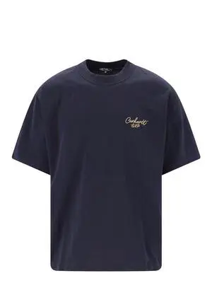 Carhartt Work In Progress Graphic Logo T-shirt - Blue