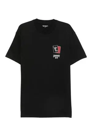 Carhartt Work In Progress Playing Cards Graphic T-shirt For - Black