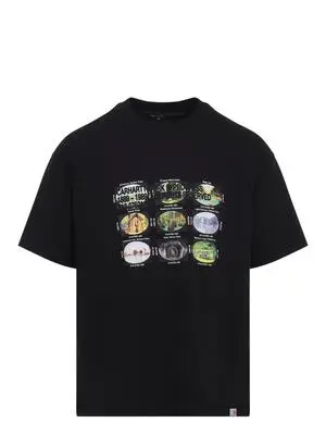 Carhartt Work In Progress S/s Coordinates T-shirt For - Black