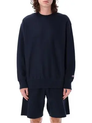 Champion Champion Heavyweight Reverse Weave Sweatshirt For Men (L Size) Blue