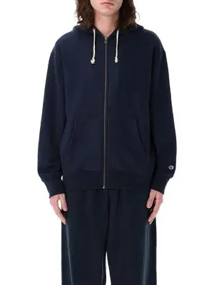 Champion Champion Oversized Full-Zip Hoodie - Size L Blue