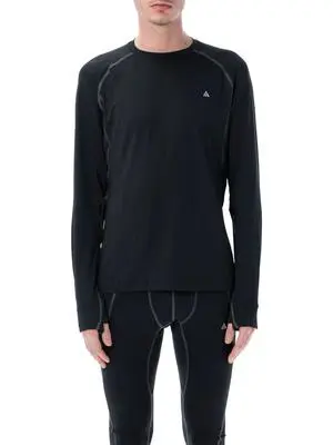 Nike Wildsee Long-sleeve Base Layer For Versatile Layering - Black