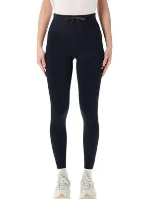 Nike High-waisted 7/8 Trail Running Leggings With Drawstring - Black