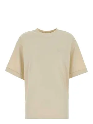 Woolrich Soft Oversize Cotton T-shirt - Yellow