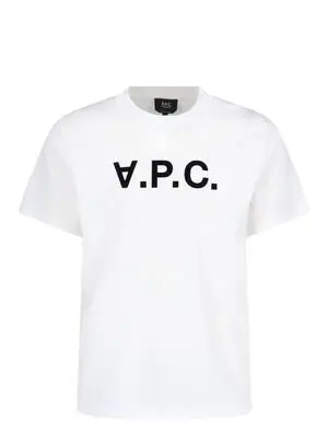 A.p.c. 100% Organic Cotton T-shirt - White