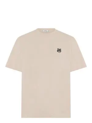 Maison Kitsuné Classic Short Sleeve Essential T-shirt - Beige