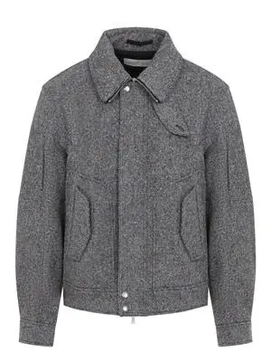 Dries Van Noten Wool Jacket - Grey