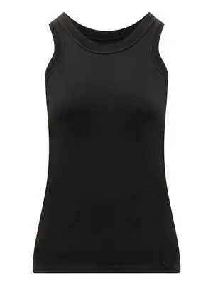 Loulou De Saison Essential Sleek Canotta Top - Black